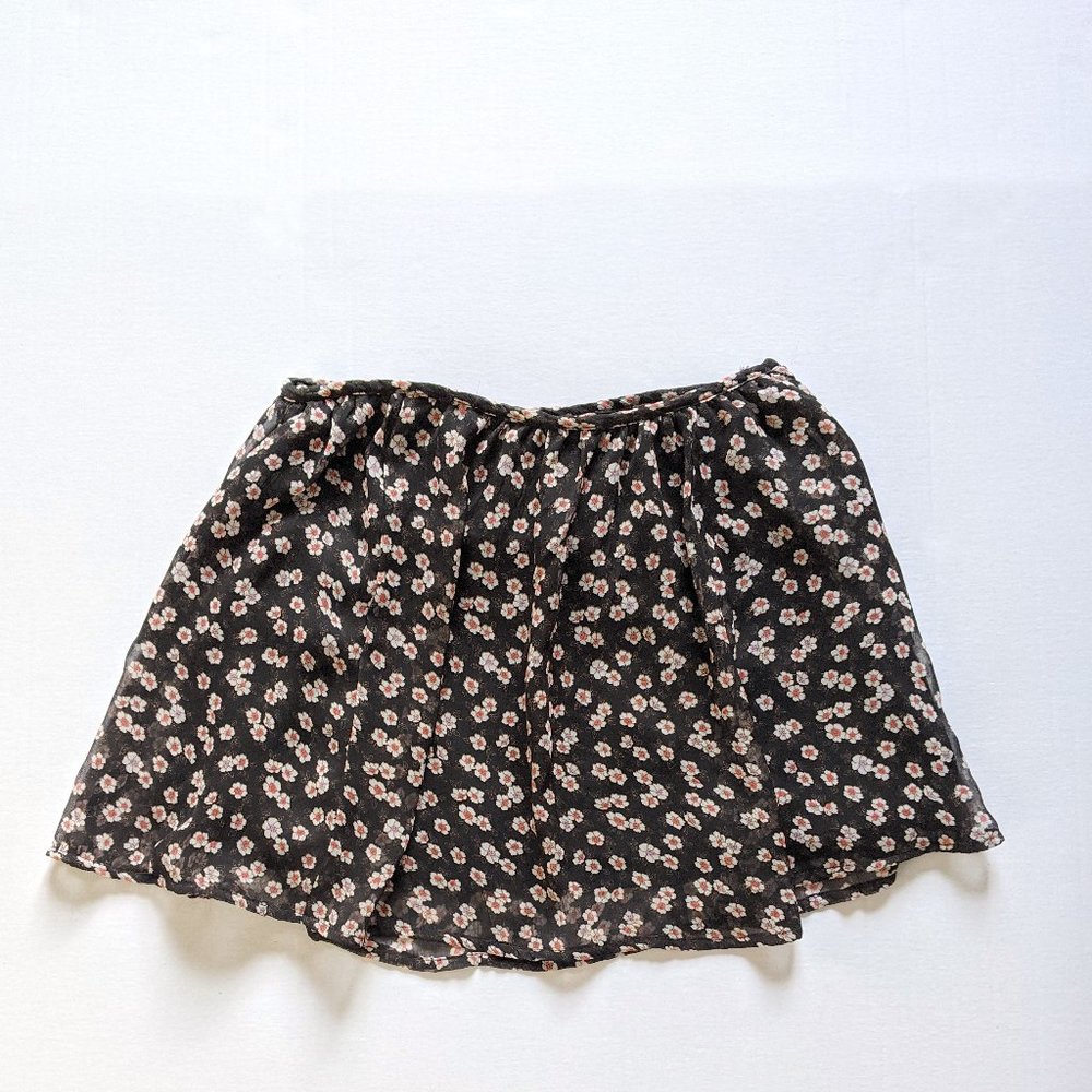 Lucie Rose Floral Mini Skirt Gem